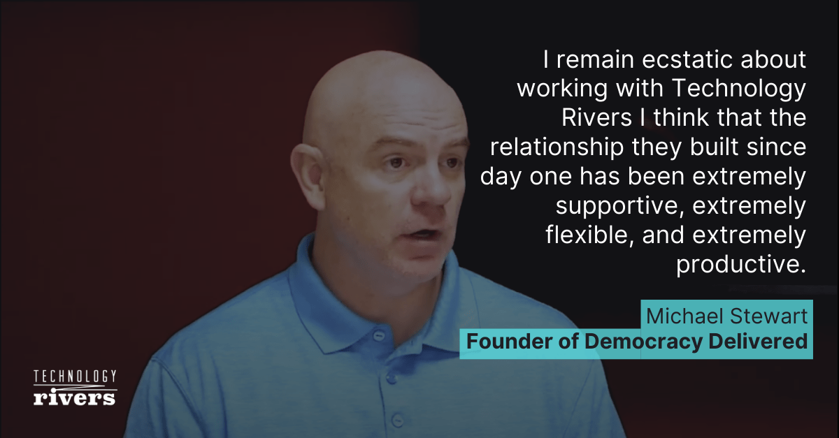 Michael Stewart Of Democracy Delivered Shares His Experiences In ...